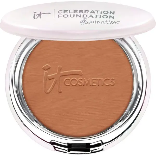 IT COSMETICS Celebration Foundation Illumination™ Full Coverage Anti-aging Hydrating Powder Foundation - Deep (w)