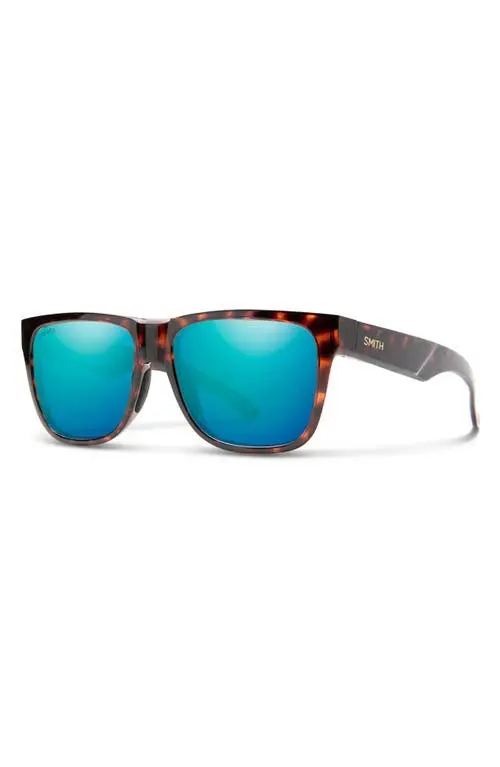 SMITH Lowdown 2 55mm Chromapop™ Polarized Sunglasses - Tortoise/opal