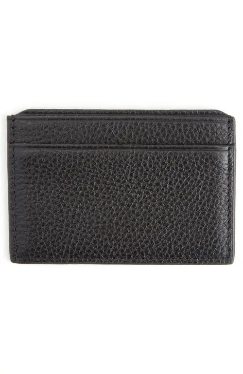 ROYCE NEW YORK Rfid Leather Card Case - Black
