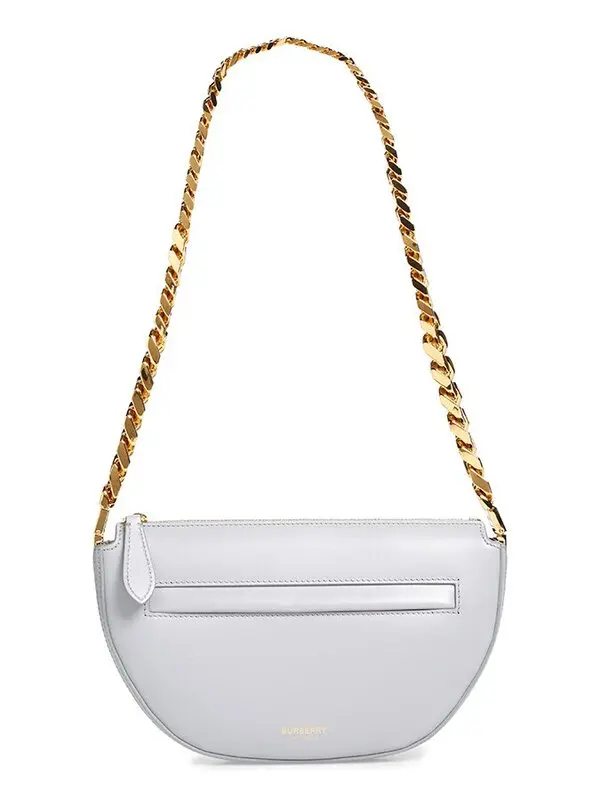 Burberry Mini Olympia Chain Leather Shoulder Bag