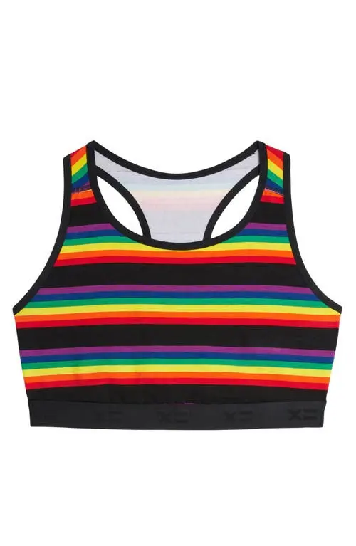 TOMBOYX Racerback Soft Bra - Stripe Unbound