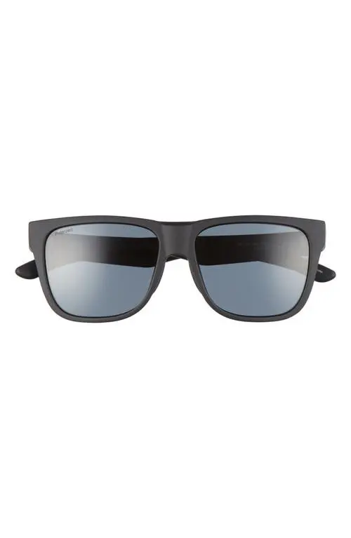 SMITH Lowdown 2 Core 55mm Sunglasses - Matte Black/polar Gray Green