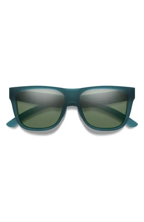 SMITH Lowdown 2 Core 55mm Sunglasses - Pacific Crystal / Gray Green