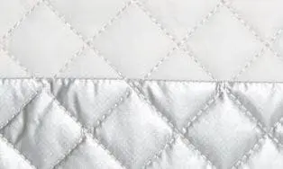 Mz Wallace Medium Sutton Quilted Shoulder Bag - Bright White/ Tin Metallic