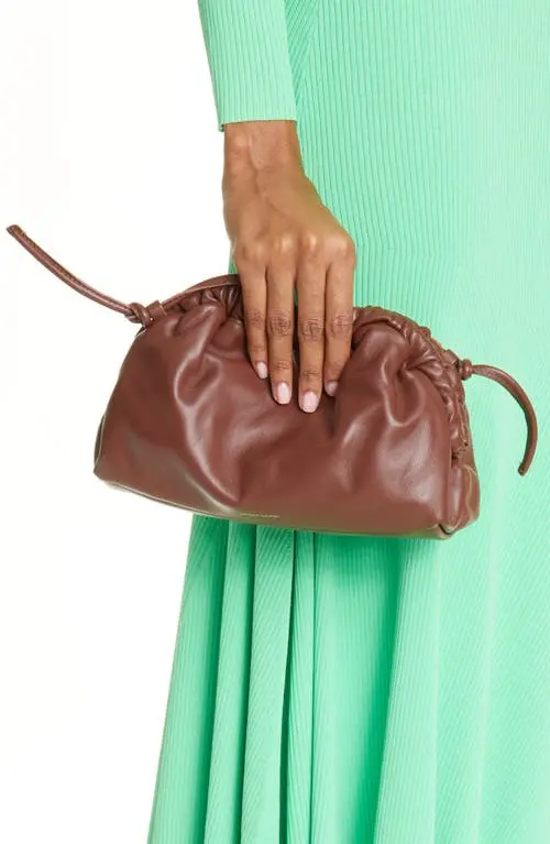MANSUR GAVRIEL Mini Cloud Clutch - Chocolate