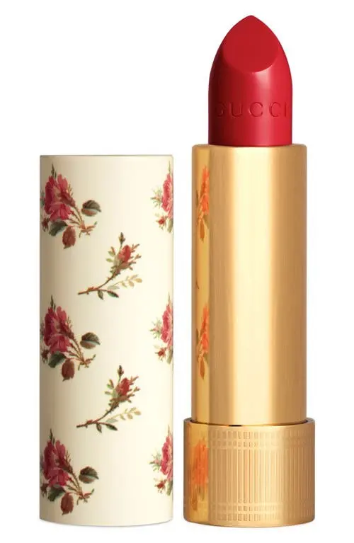 Gucci Rouge À Lèvres Voile Sheer Lipstick - 25 Goldie Red