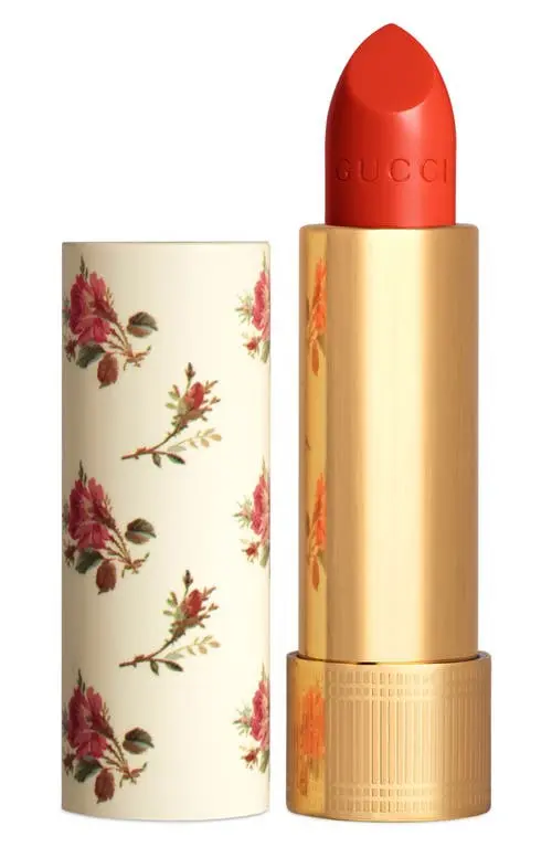 Gucci Rouge À Lèvres Voile Sheer Lipstick - 302 Agatha Orange