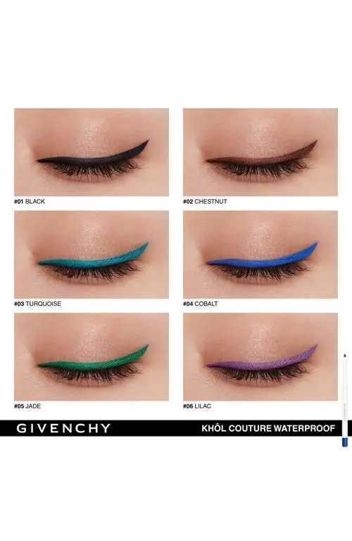 Givenchy Khôl Couture Waterproof Eye Pencil - 1 Black
