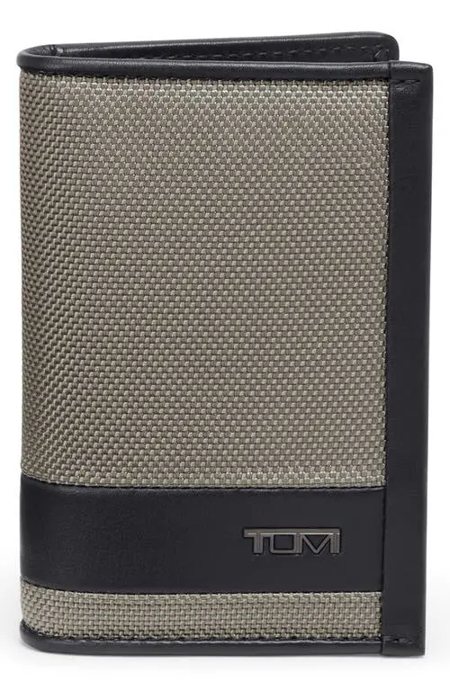 Tumi Alpha Multi Window Card Case - Grey Alloy