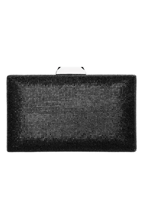 Nina Desyre Crystal Minaudière - Black