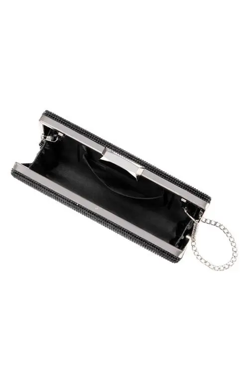 Nina Desyre Crystal Minaudière - Black