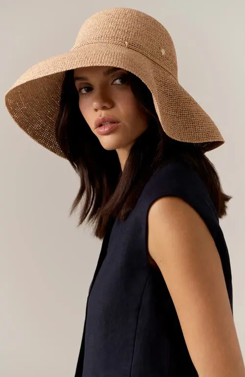 Helen Kaminski Provence 12 Raffia Hat - Nougat