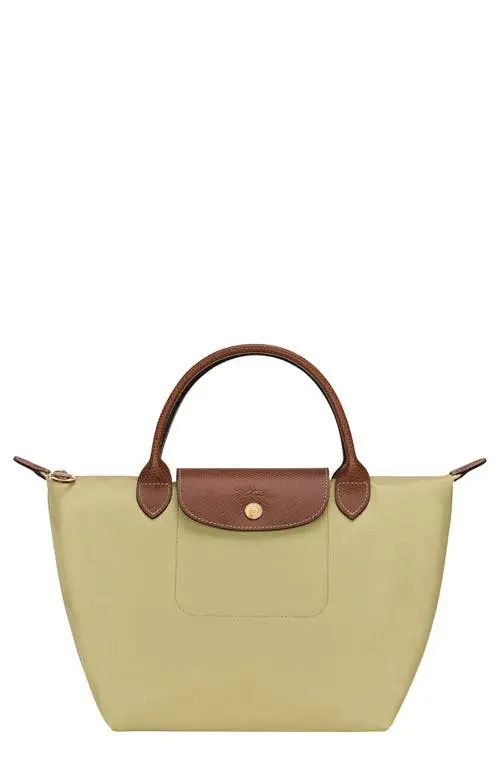 Longchamp Le Pliage Original Top Handle Bag - Pistachio