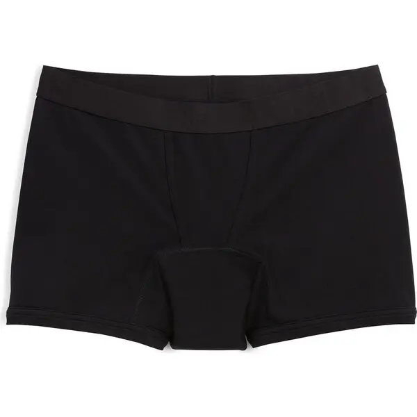 TOMBOYX First Line Stretch Cotton Period 4.5-inch Trunks - All Black