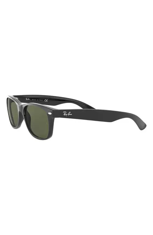 Ray-ban 55mm Rectangular Wayfarer Sunglasses - Black