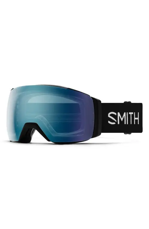 SMITH I/o Mag Xl 230mm Snow Goggles - Black / Everyday Blue Mirror