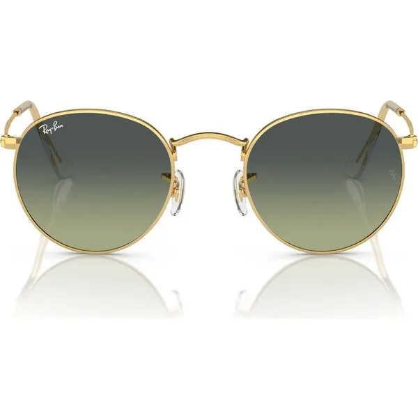 Ray-ban Icons 53mm Round Sunglasses - Dark Green