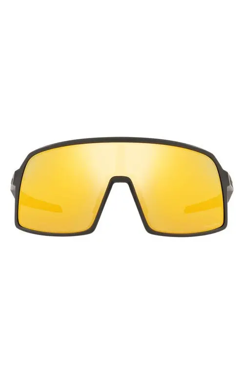 Oakley Shield Sunglasses - Matte Carbon/prizm 24k
