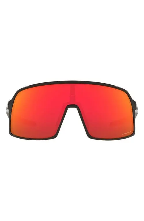 Oakley Shield Sunglasses - Polished Black/prizm Ruby