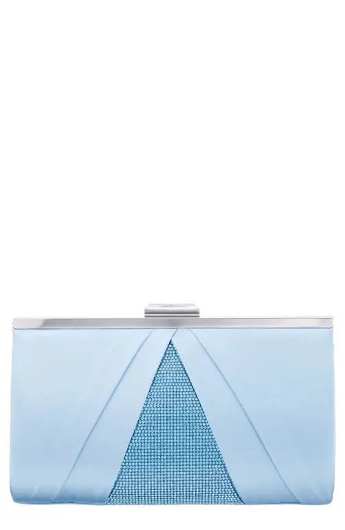 Nina Ophelia Frame Clutch - Sky Blue