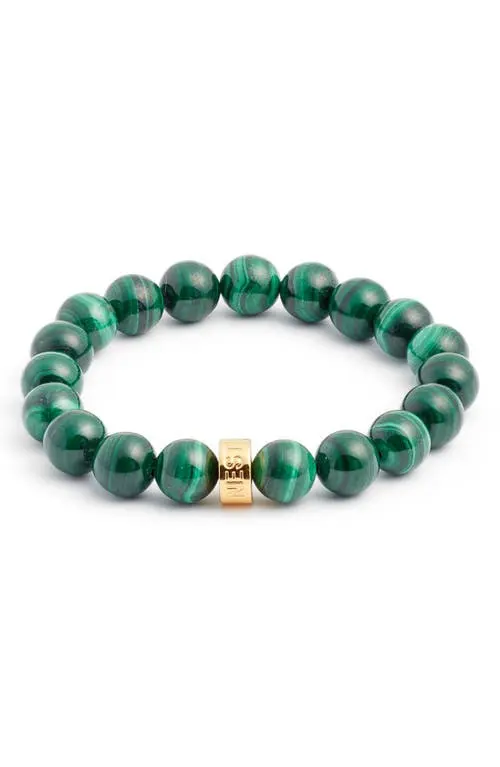 Nest Jewelry Stretch Bracelet - Malachite
