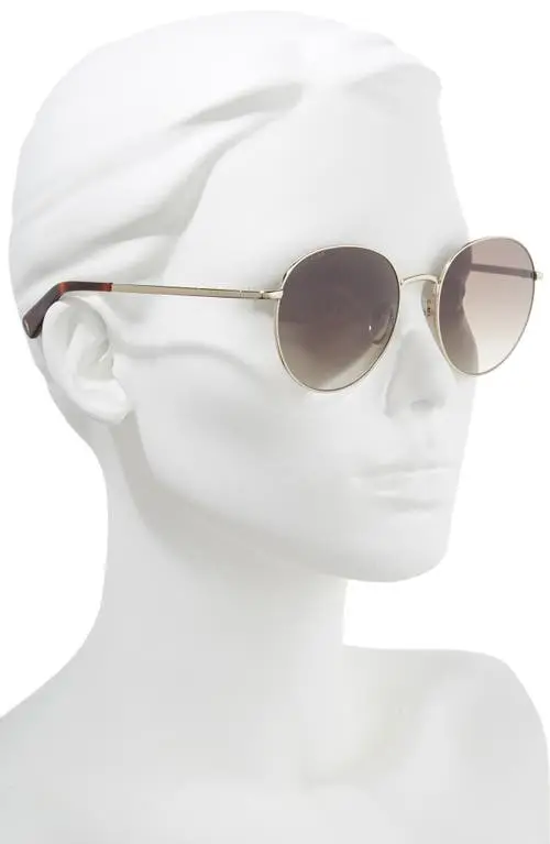 Longchamp 56mm Round Sunglasses