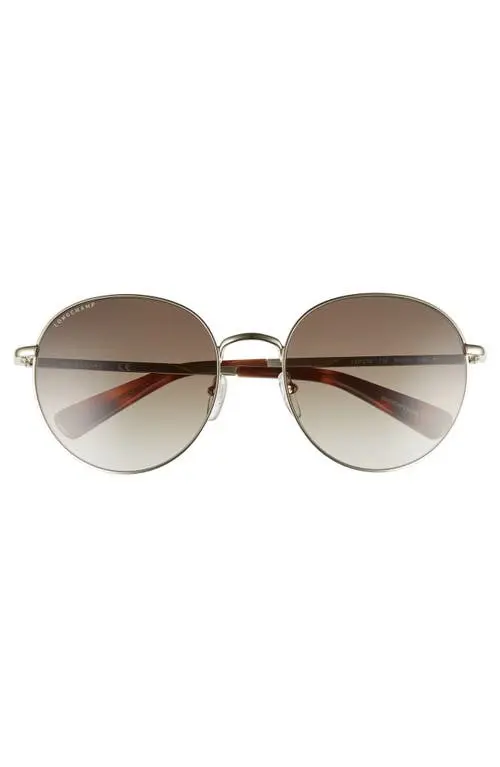 Longchamp 56mm Round Sunglasses