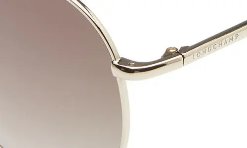 Longchamp 56mm Round Sunglasses