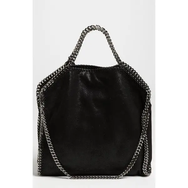 Stella McCartney Falabella Foldover Tote - Black