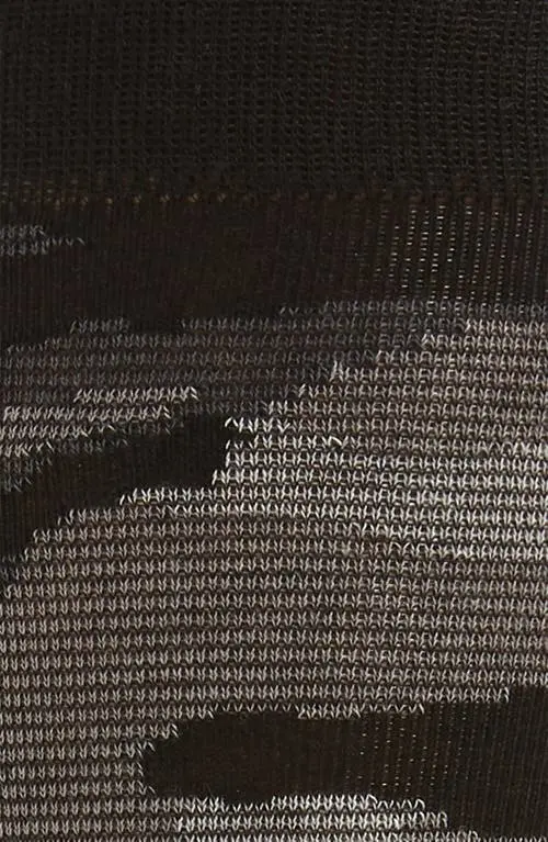 Cole Haan Camo Crew Socks - Black