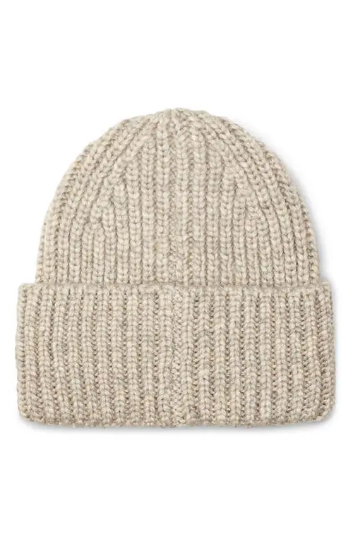 UGG Chunky Ribbed Beanie - Light Grey