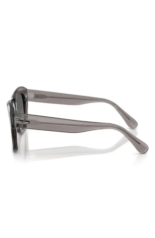 Ray-ban State Street Square Sunglasses - Transparent Grey