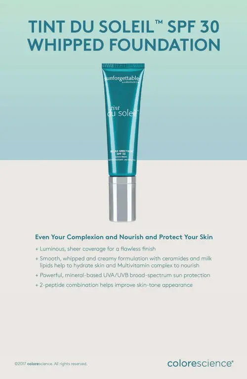 COLORESCIENCE Tint Du Soleil™ Spf 30 Sunscreen Foundation
