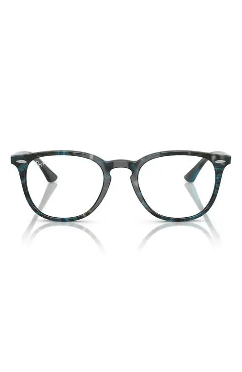 Ray-ban 50mm Cat Eye Eyeglasses - Blue Grey
