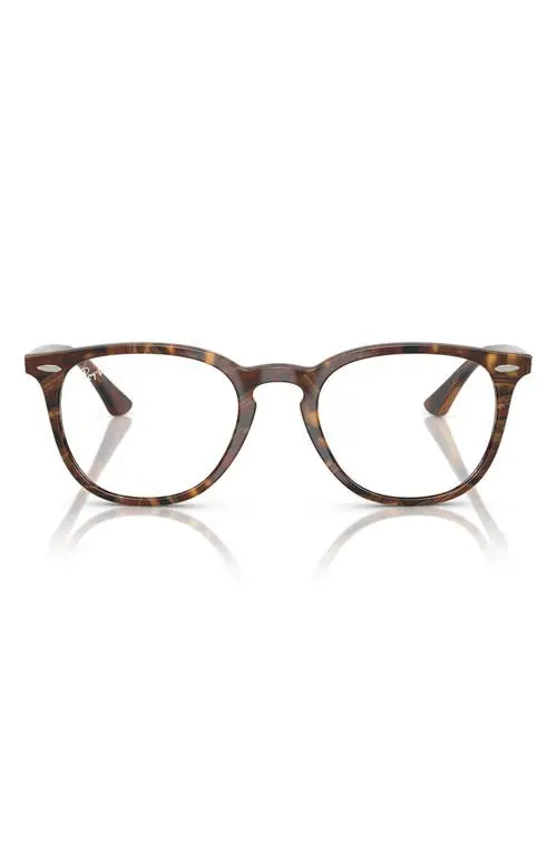 Ray-ban 50mm Cat Eye Eyeglasses - Transparent Brown