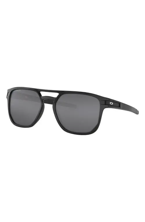 Oakley 54mm Polarized Square Sunglasses - Black