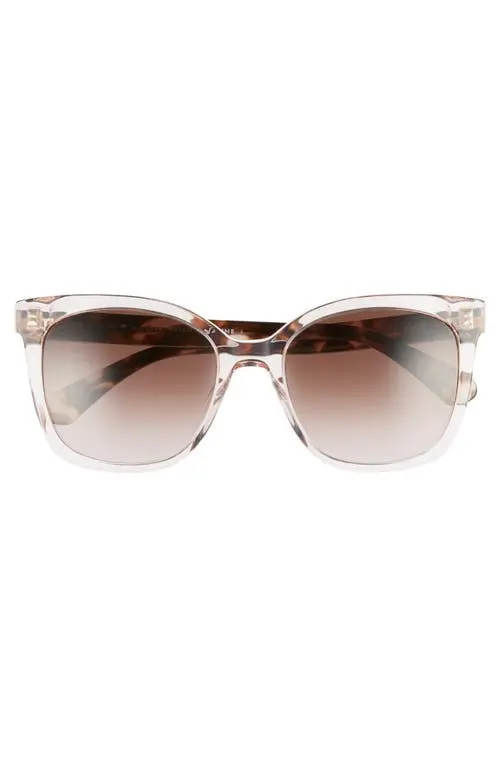 Kate Spade New York Kiya 53mm Round Sunglasses