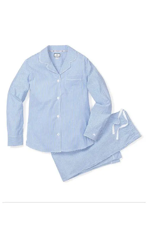 PETITE PLUME Seersucker Stripe Pajamas