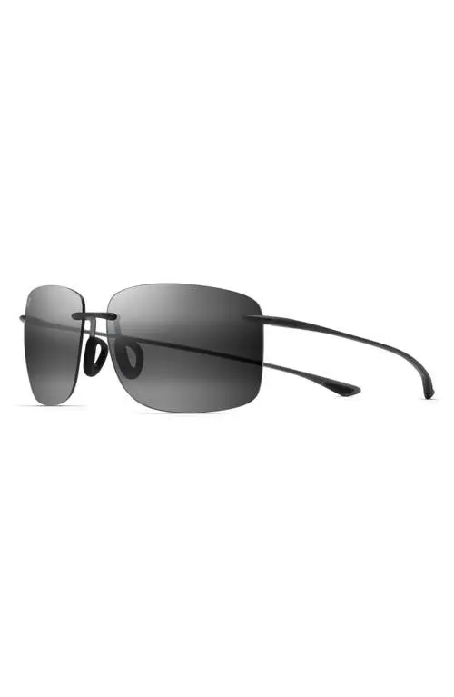 Maui Jim Hema 62mm Polarized Rectangle Sunglasses