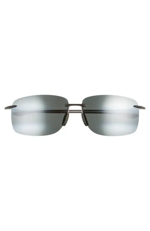 Maui Jim Hema 62mm Polarized Rectangle Sunglasses