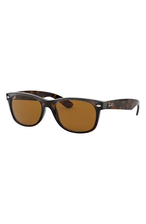 Ray-ban 55mm Rectangular Sunglasses - Light Havana