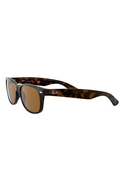 Ray-ban 55mm Rectangular Sunglasses - Light Havana