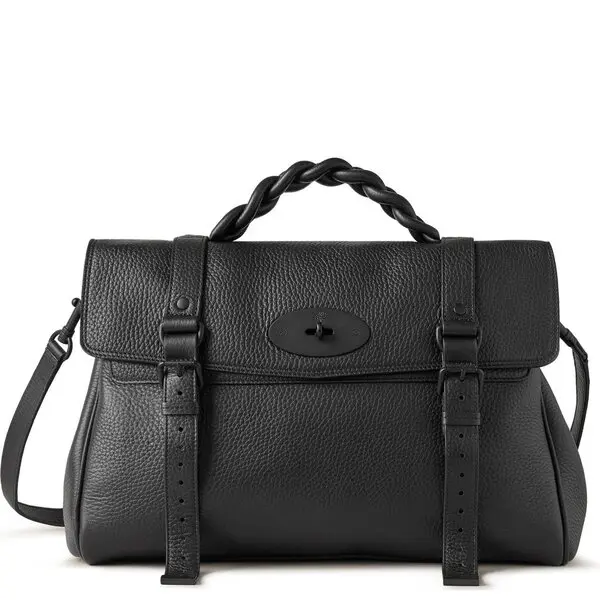 Mulberry Oversized Alexa Tonal Leather Satchel