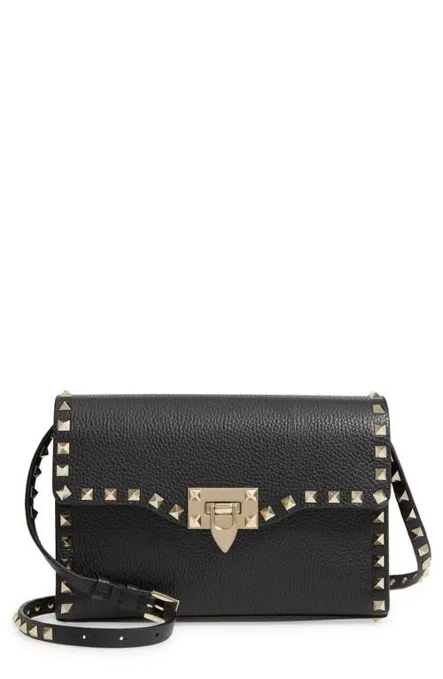 Valentino Garavani Rockstud Shoulder Bag - 0no Nero
