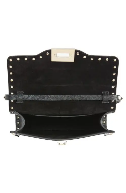 Valentino Garavani Rockstud Shoulder Bag - 0no Nero