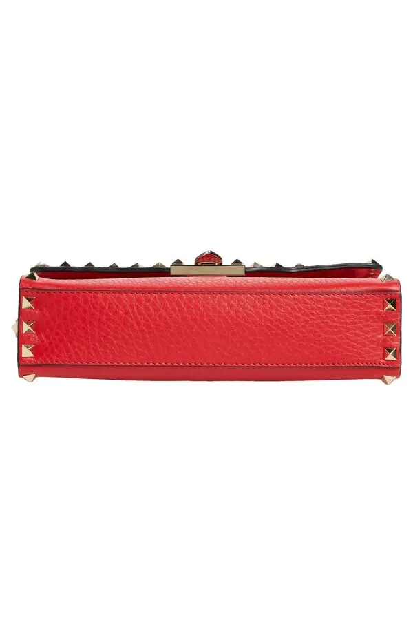 Valentino Garavani Rockstud Shoulder Bag - Rouge Pur