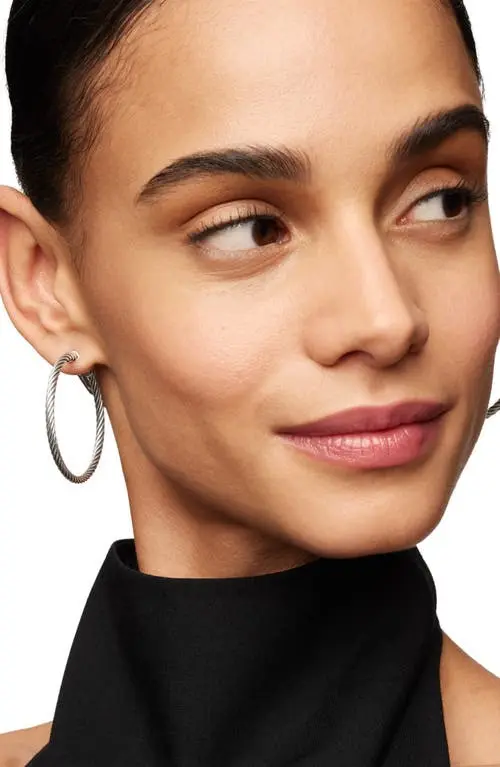 David Yurman Cable Hoop Earrings