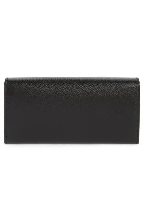 FERRAGAMO Icona Clip Continental Wallet - Nero