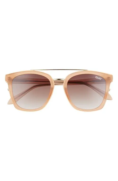 Quay Australia Sweet Dreams 55mm Square Sunglasses - Doe  display picture 2