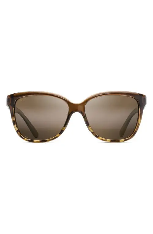 Maui Jim Starfish Cat Eye Sunglasses - Brown